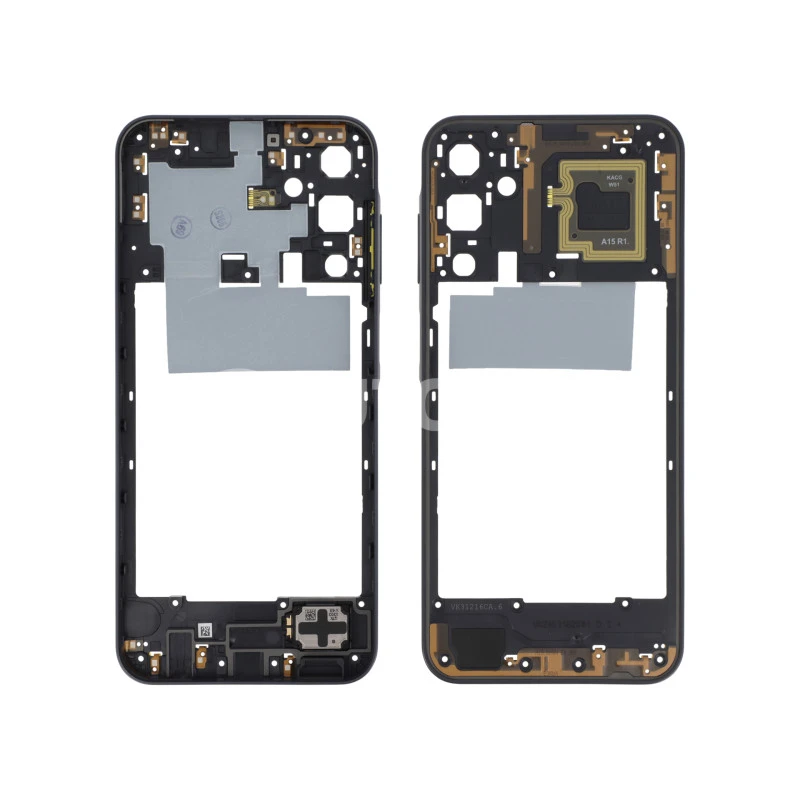 Chassis intermédiaire noir OFFICIEL Samsung A15 5G SM-A156
