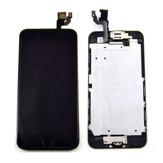 Ecran COMPATIBLE Complet Prémonté Noir iPhone 6 - Kit Outils OFFERT