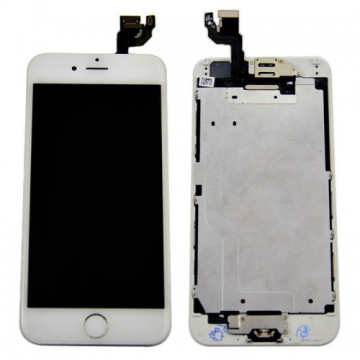 Ecran LCD ORIGINE Apple Prémonté Blanc iPhone 6 - Kit Outils OFFERT
