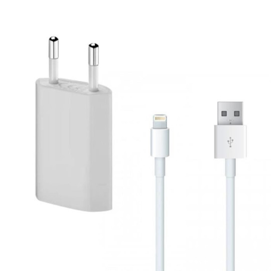 World iTech | Chargeur secteur cable USB Lightning Origine