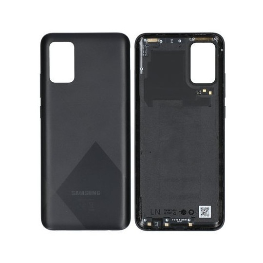 Coque arrière Noir OFFICIELLE Samsung Galaxy A02s SM-A025G